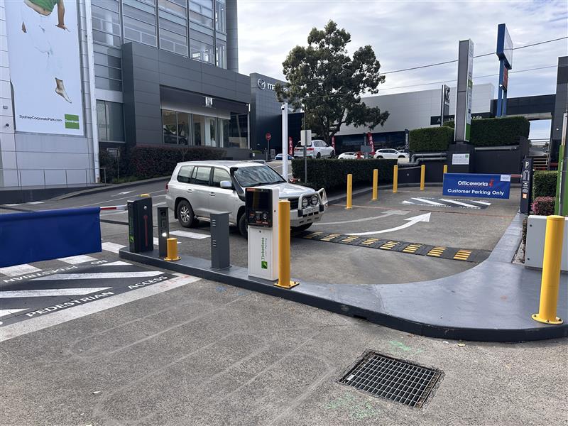 Officeworks Alexandria - Ace Parking - Car Park Solutions